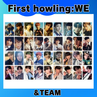&TEAM First Howling : WE Photo card Official Merch andteam Weverse ...