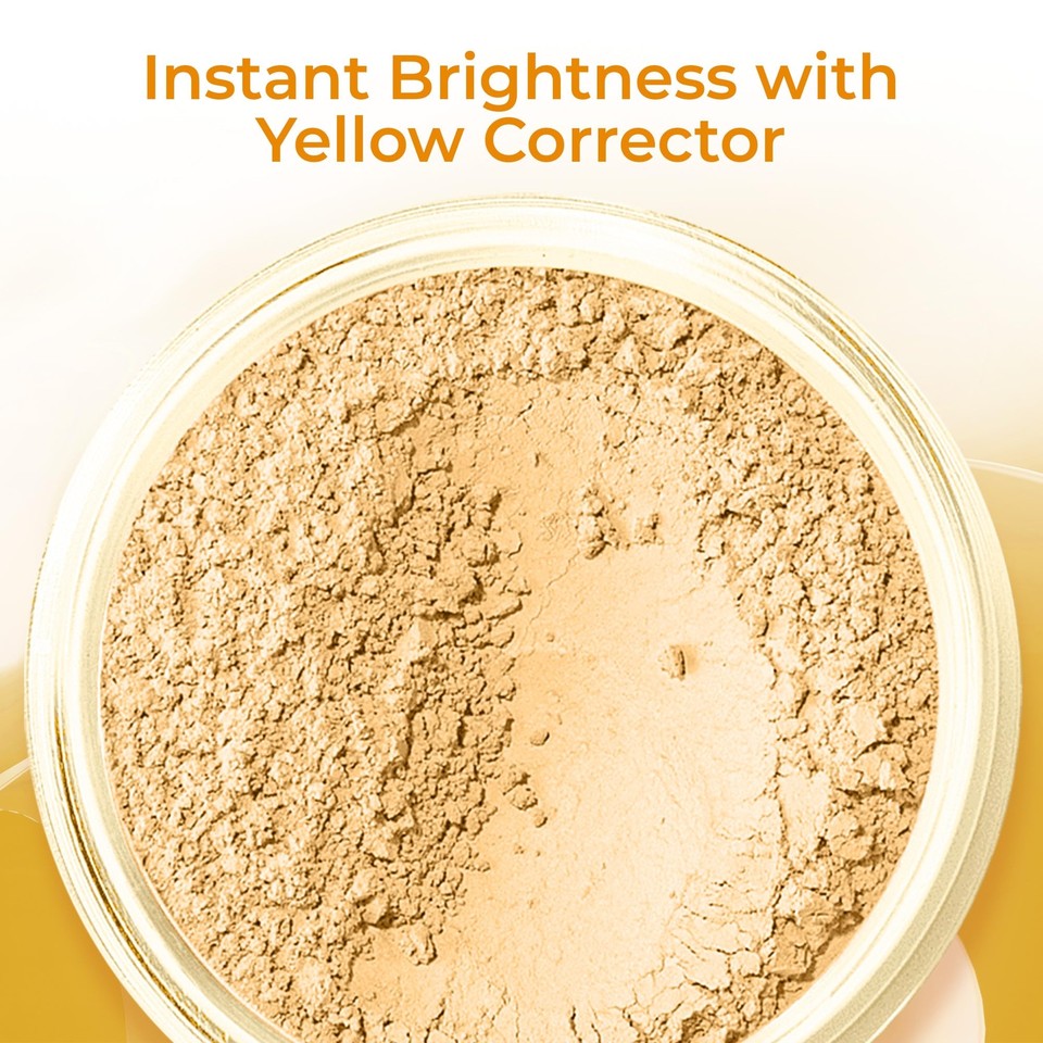 YELLOW CORRECTOR with BRUSH Mineral Makeup Full Size Concealer Bare ...
