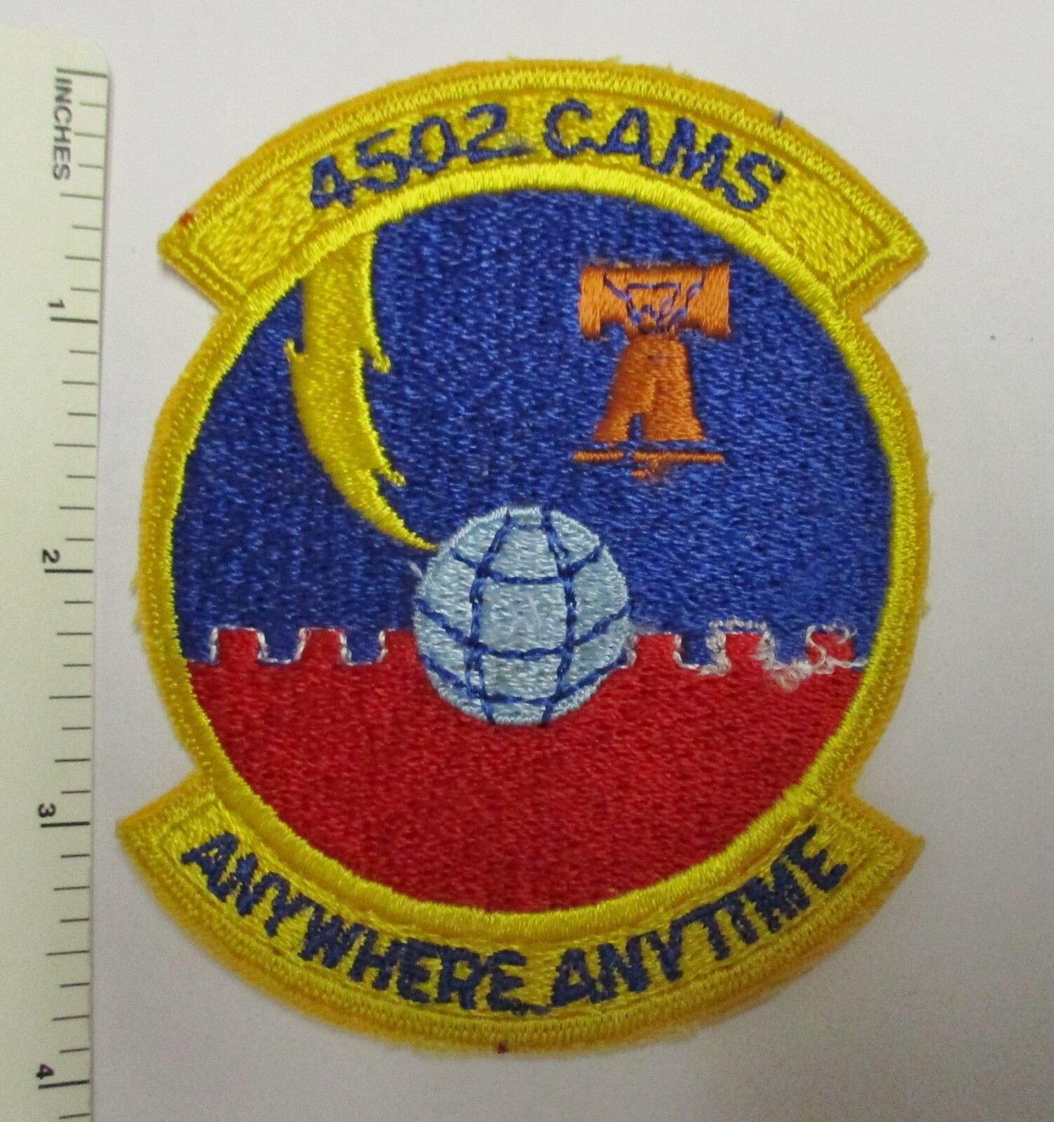 US AIR FORCE 4502nd CAMS SQUADRON PATCH Original Vintage | eBay