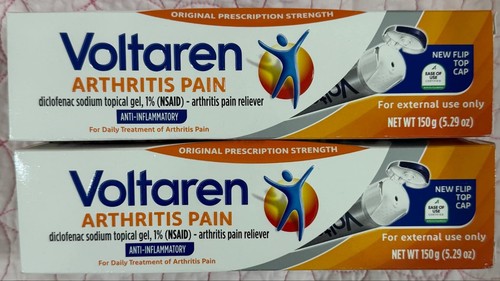 2 Pack Arthritis Pain Topical Gel 150g (5.29oz) Tube Exp2026+ New Fast ...