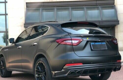 For Maserati Levante 2017 2018-2021 Carbon Fiber Rear Trunk Spoiler ...