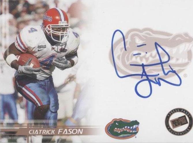 2005 Press Pass - Autographs Ciatrick Fason Bronze (AU, RC) for sale ...