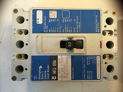 Circuit Breakers - 20A 600V
