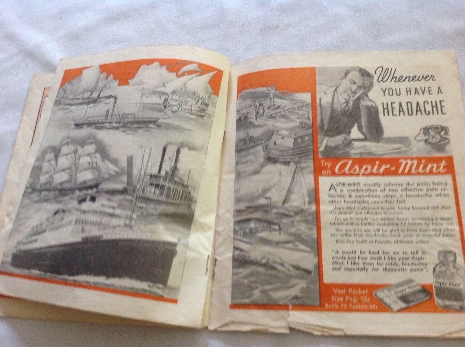 1937 Progress In Transportation By Miles Laboratories, Elkhart, Indiana ...