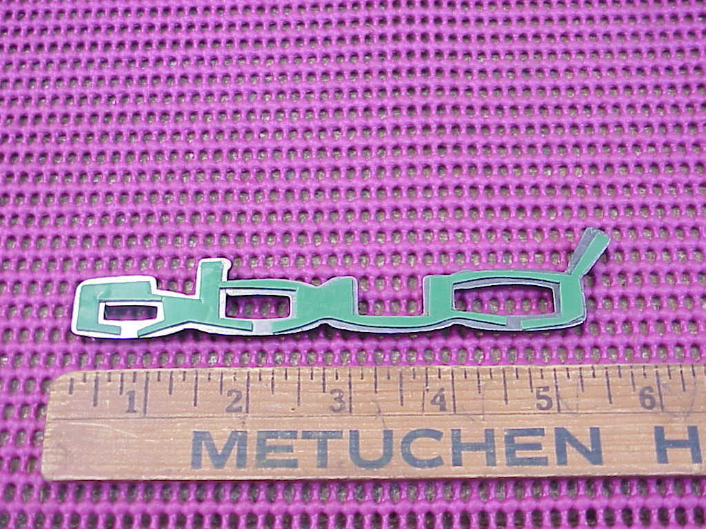 1970 71 72 73 74 Plymouth Barracuda 'Cuda Nameplate Emblem | eBay