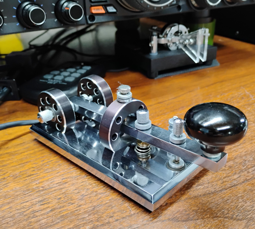 Vintage, Rare Russian / Ukrainian "Eclipse" Morse Code Straight Key. | eBay