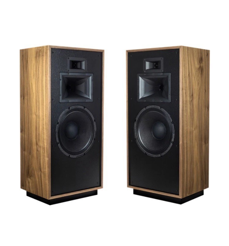 KLIPSCH FORTE IV 15 inch LOUDSPEAKER PAIR Walnut B Stock New | eBay