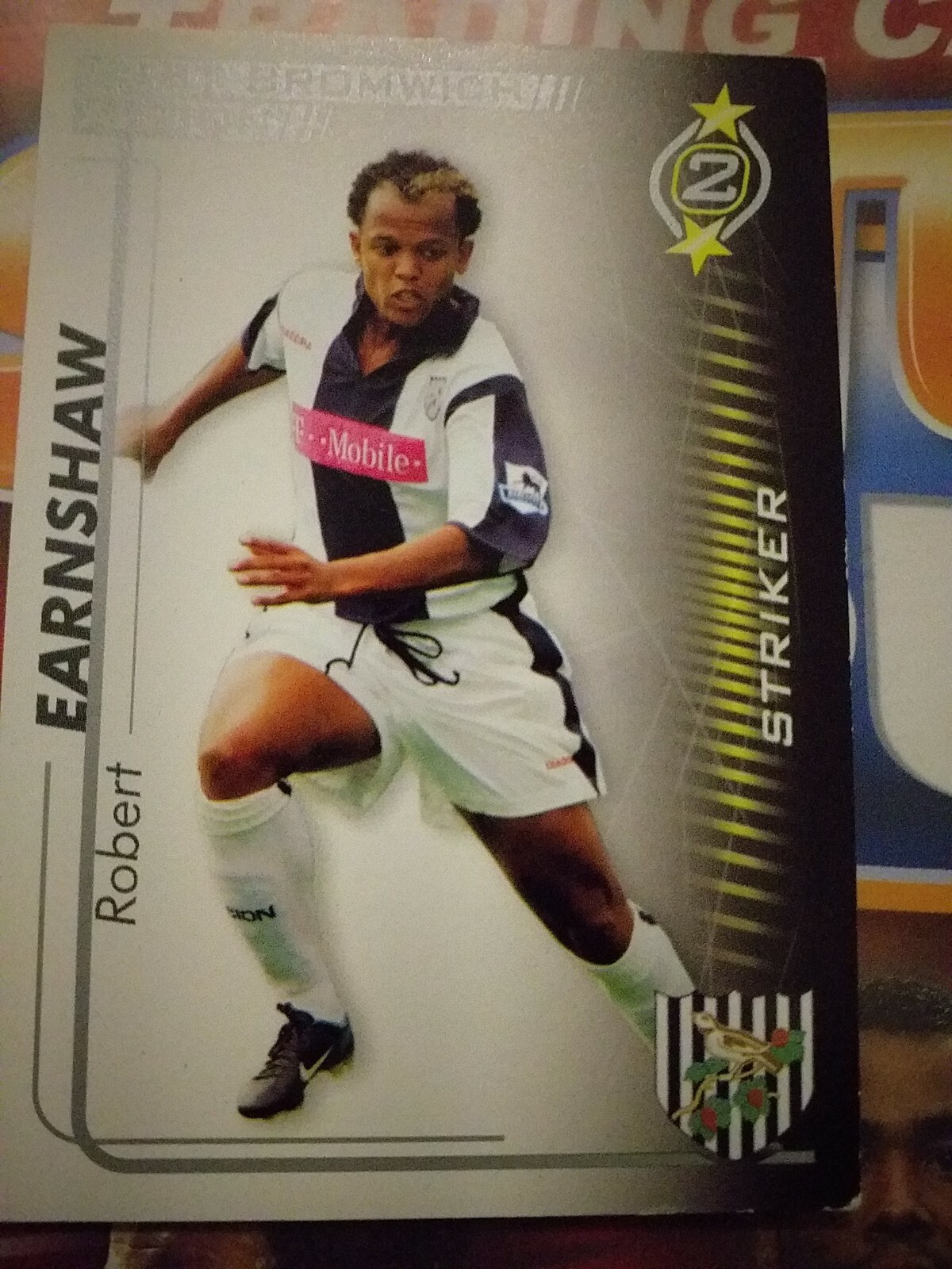 (-0-) WEST BROM - Shoot Out 2005 -2006 -Trading Card - ROBERT EARNSHAW ...