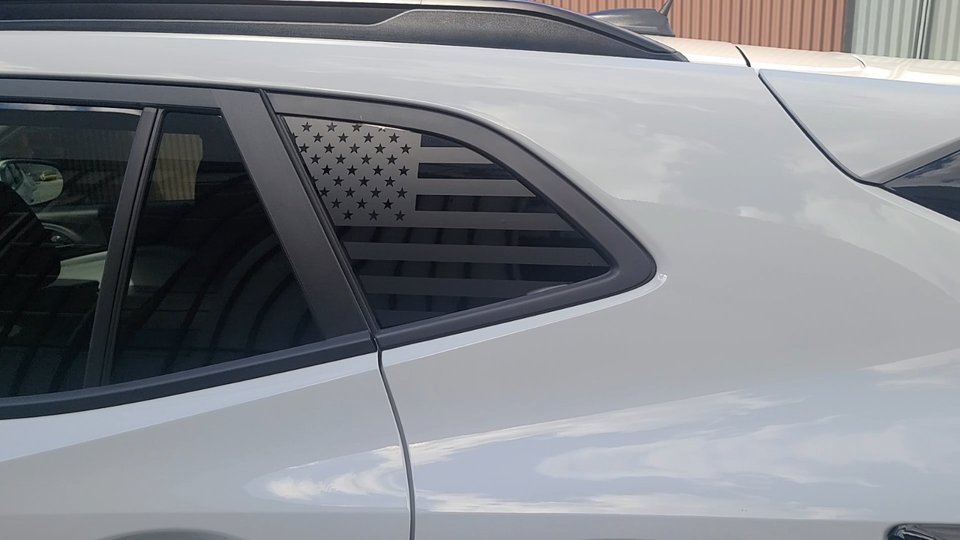 Fits Chevy Trax 2024-2026 Quarter Window American Flag Decal Sticker | eBay