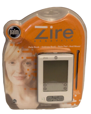 PALM ZIRE Handheld device W/ software, Note Pad, Date & Address Book ...