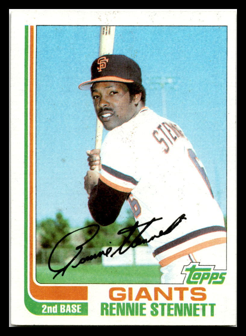 1982 Topps #84 Rennie Stennett EX/ NRMT | eBay