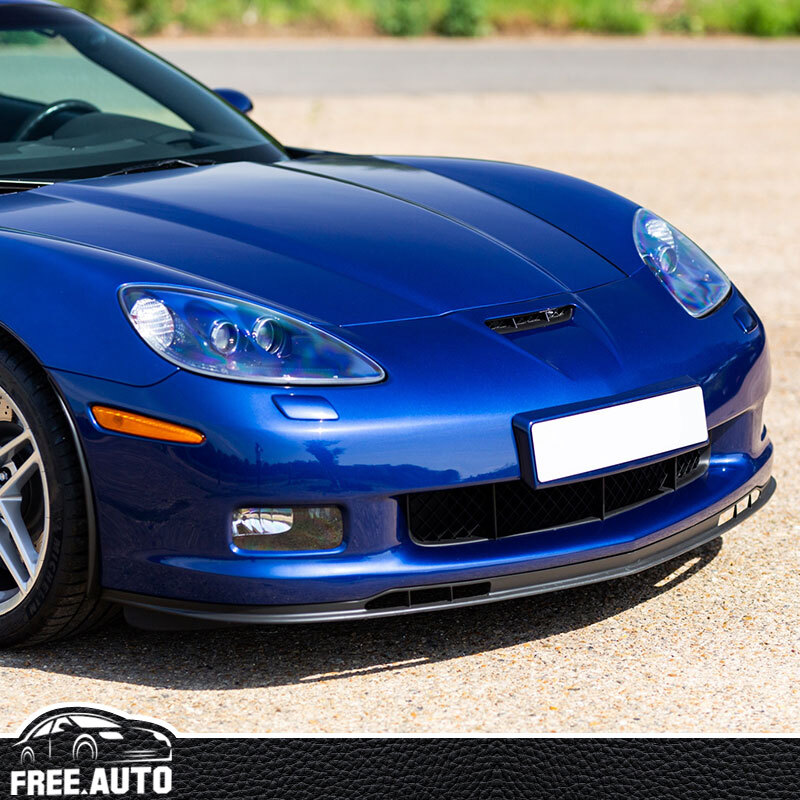 Fits 05-13 Chevy Corvette C6 Z06 Front Bumper Lip Spoiler OE Factory ...