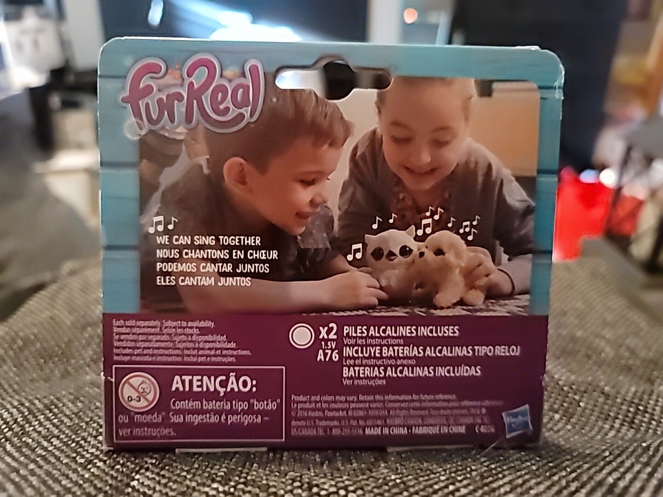 !!NEW!! FurReal The Luvimals Baby Grand White Owl By Hasbro | eBay