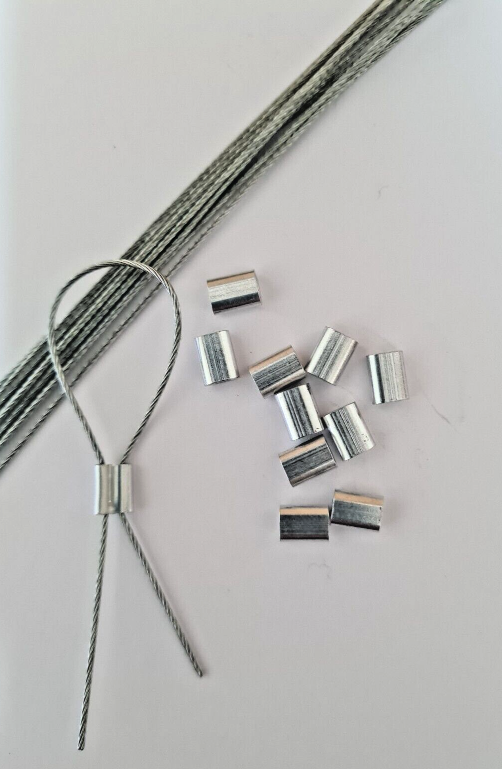 10 x Aluminium Tamper Proof Security Seals & Wire Electric Water Meter ...