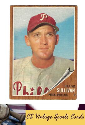 1962 Topps #352 Frank Sullivan Writing | eBay