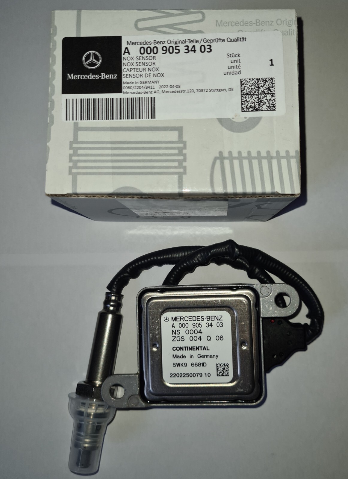 Mercedes Benz NOX Sensor (A0009053403) for sale online | eBay
