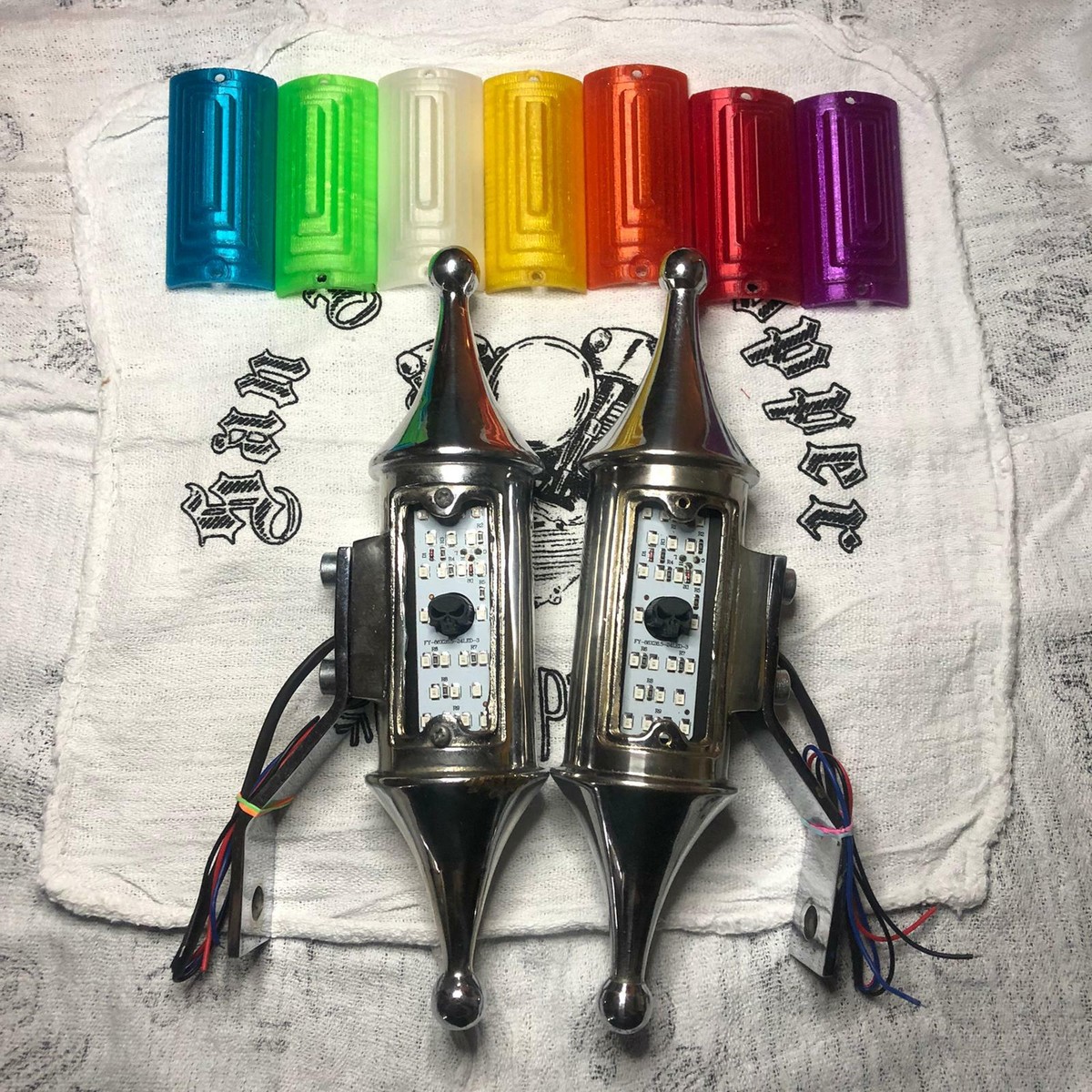 Ron Finch Lantern Tail Lights KlassikKustoms New Finch Pawn Light Syle