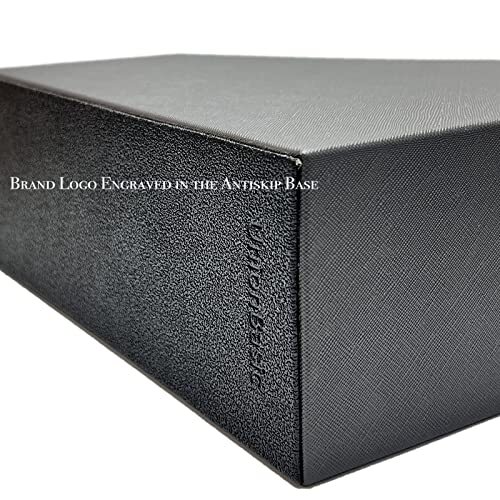 Magazine File Holder Leatherette Desktop Document Organizer Home Office ...