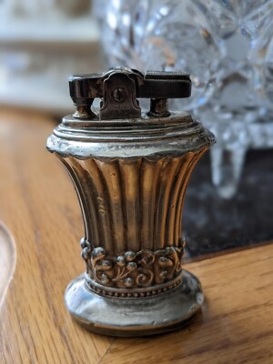 RONSON CROWN LIGHTER PAT. 19023 SILVER PLATED VINTAGE | eBay