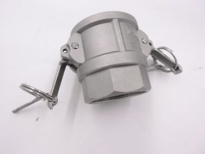 D200 Aluminum Type D Coupler Valve 2-1/2" 316 Stainless Steel w/Gasket ...