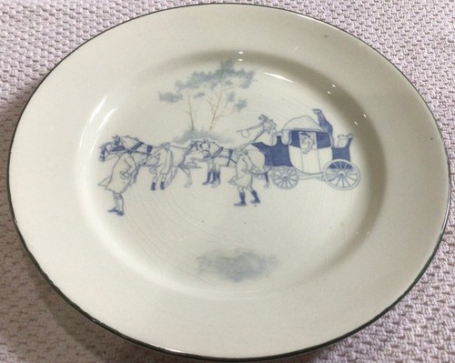 Coaching Royal Doulton John Peel Dinner Plate Uncolored | eBay