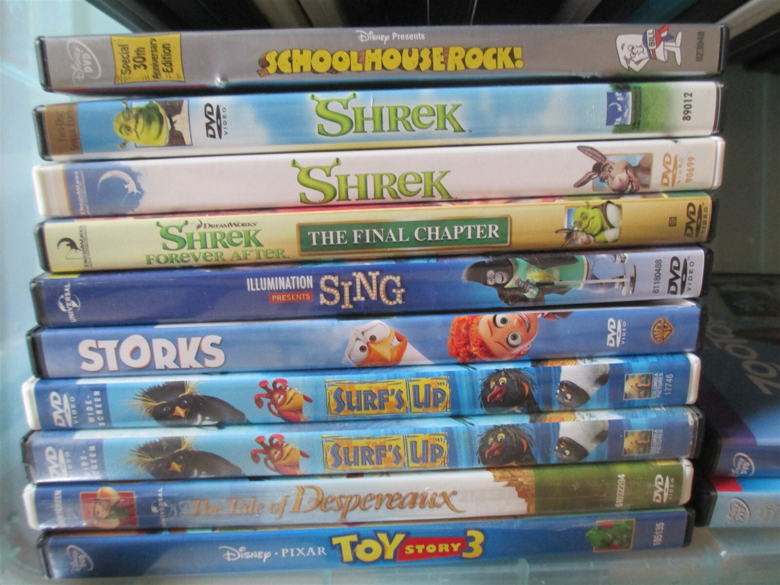 Disney Pixar Nick Jr Barbie etc dvd choice $1.99 each or 7 for $14 Free ...