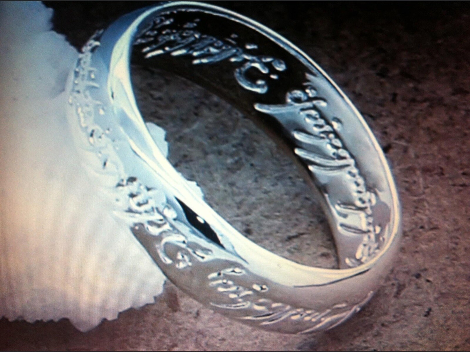 Sterling Silver 925 Ring Letters Beautiful Ring | eBay