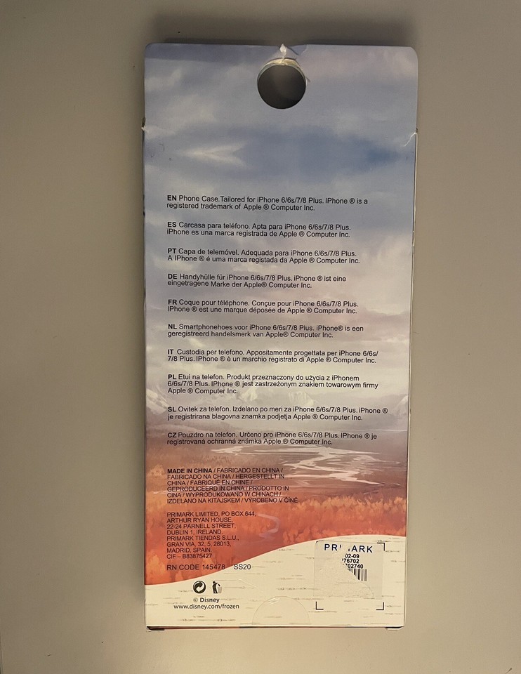 Primark Disney Frozen Olaf Phone Case For iPhone 6/6s7/8 Plus | eBay