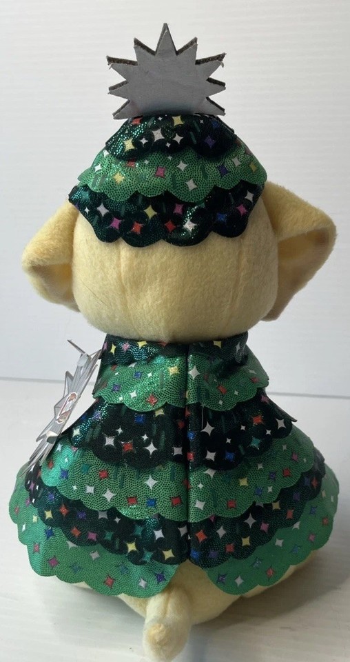 Raising Canes Rockefeller Tree Plush Puppy Dog Stuffed Animal Christmas ...