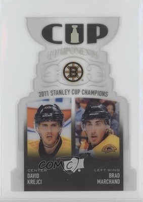 2019-20 Upper Deck Cup Components David Krejci Brad Marchand #CCP-KM | eBay