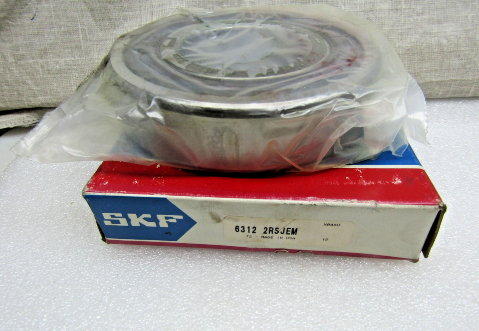 SKF 6312-2RS JEM 60mm X 130mm X 31mm Sealed Bearing | eBay