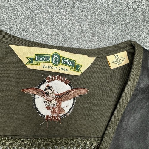 Bob Allen Shooting Vest Mesh And Leather Men’s Size XL | eBay