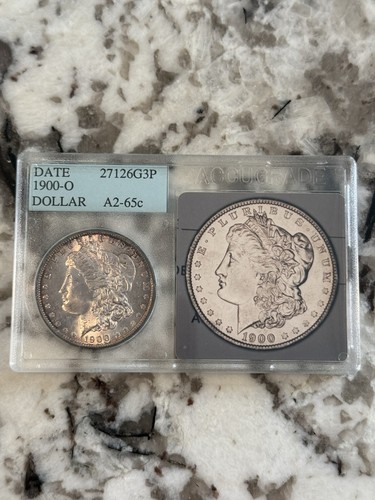 1900 O Morgan Silver Dollar (Accugrade-Toned) | eBay