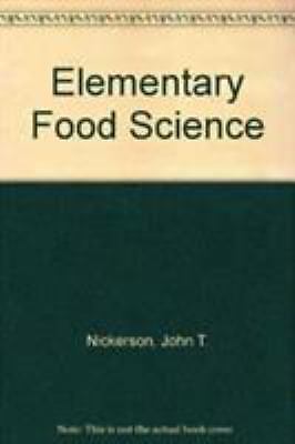Elementary Food Science by Ernest Vierra and Louis J. Ronsivalli (1992 ...