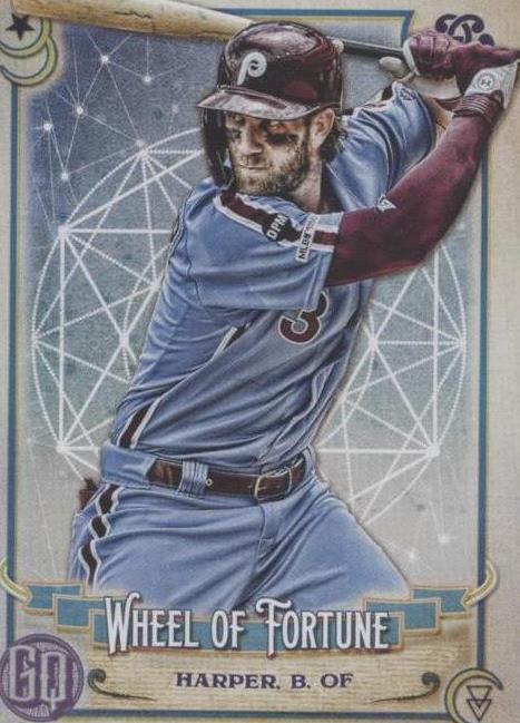 2020 Topps Gypsy Queen - Tarot of the Diamond Bryce Harper #TOD-17 for ...