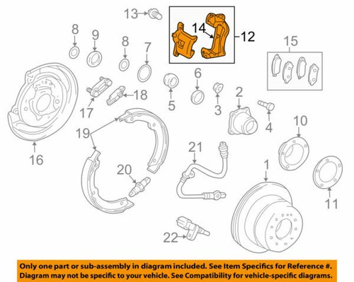 47850-60110 Toyota Cylinder assy, disc brake, rear lh 4785060110, New ...