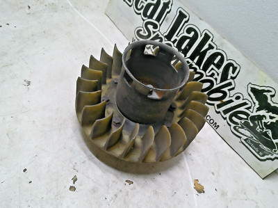 Vintage Yamaha 338 433 Snowmobile Engine Flywheel 6Bolt Fan GP SL 338 ...