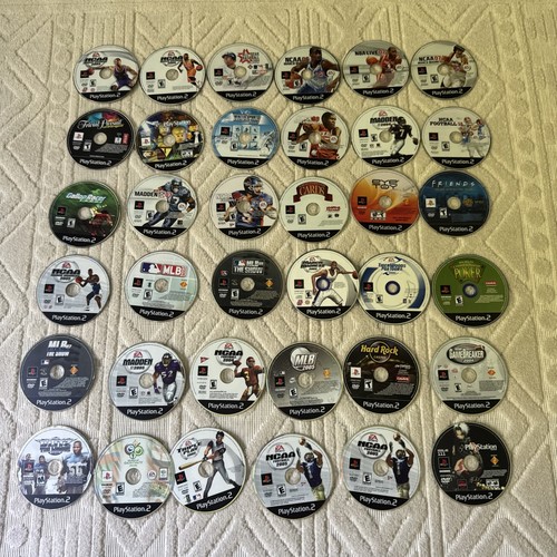 Sony Playstation 2 PS2 Lot Of 36 Discs Only Tested - Ships FREE! | eBay