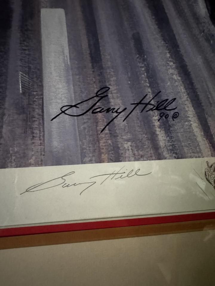 Million Dollar Victory –Garry Hill & Bill Elliott Signed A/P #32/50 ...