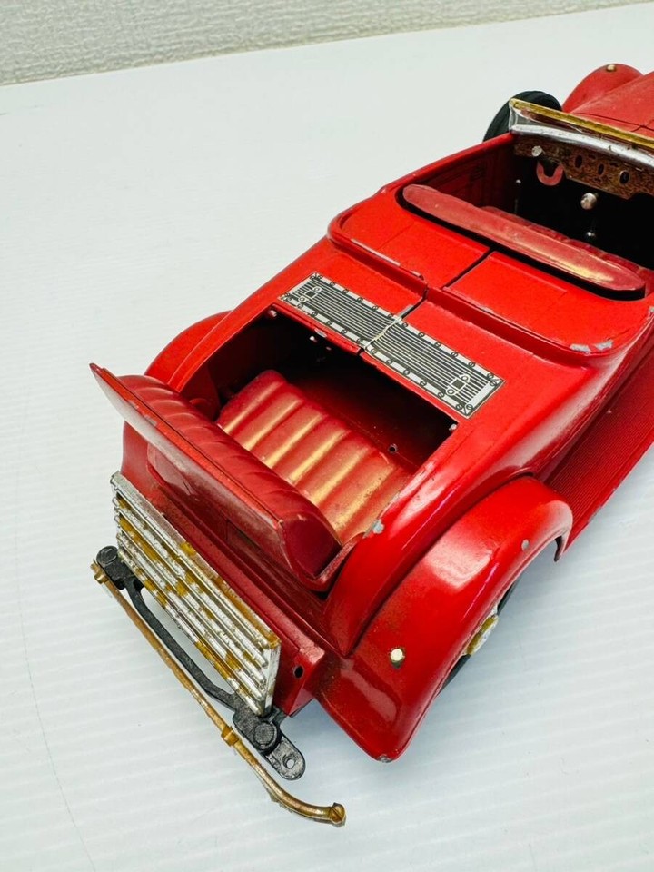 Vintage Tin Car Model W83 D240 H65mm Antique Retro Used | eBay