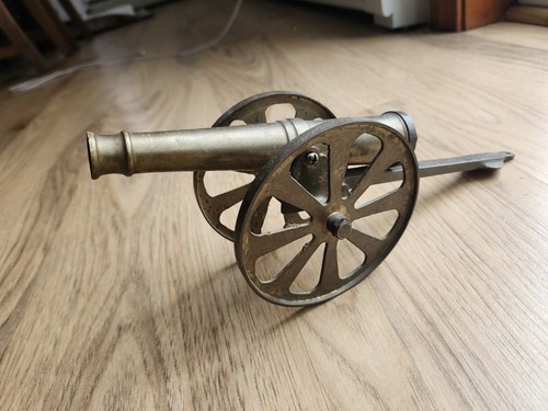 Brass Infantry Cannon Firecracker Toy Decorative Civil War Military ...