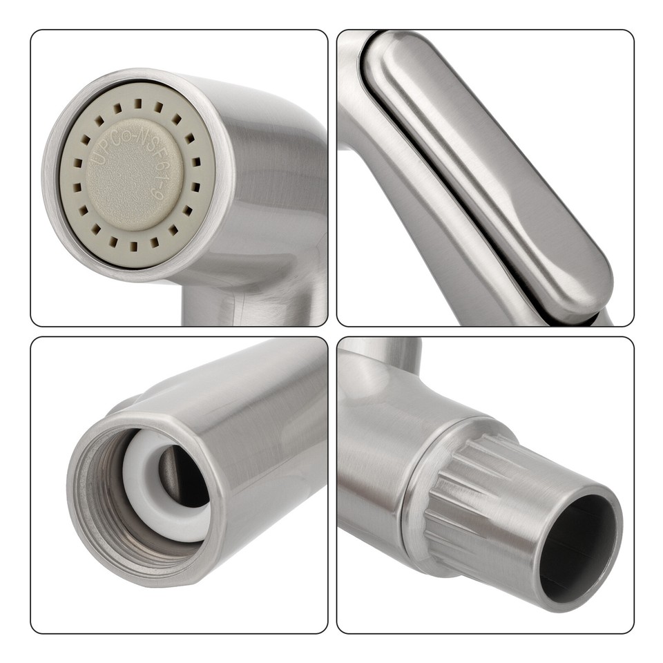 Kitchen Sink Side Sprayer Quick Connector Universal For Faucet Head ...