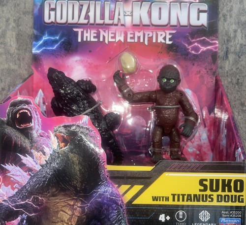Godzilla X Kong New Empire Suko With Titanus Doug 4" Figure NEW | eBay