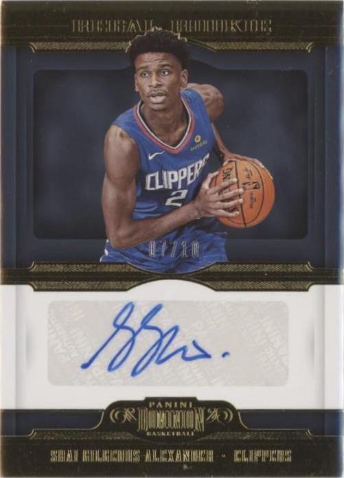 2018-19 Panini Dominion - Regal Rookie Signatures Shai Gilgeous ...
