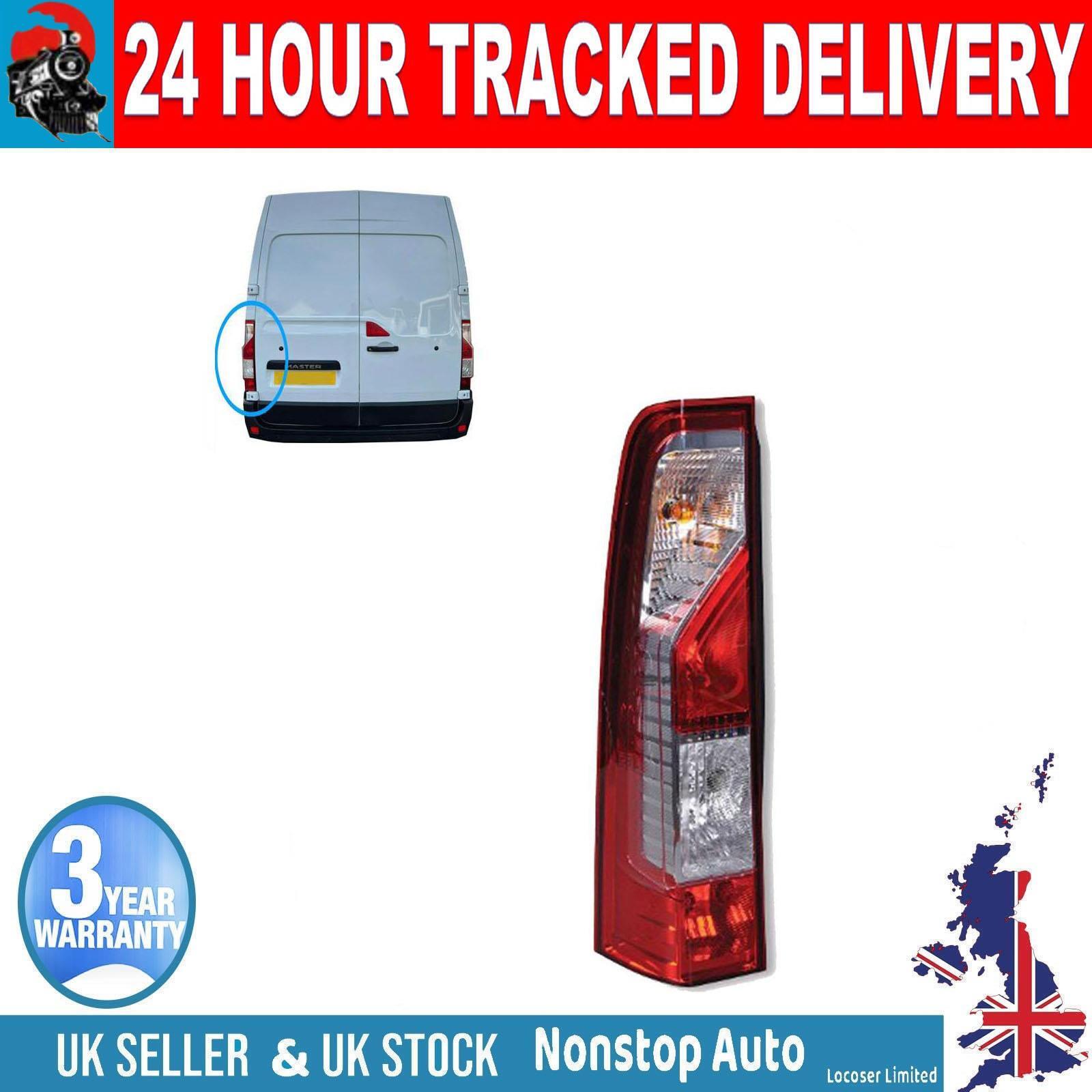 Rear tailgate light lamp left side FOR Renault Master mk3 mk4 ...