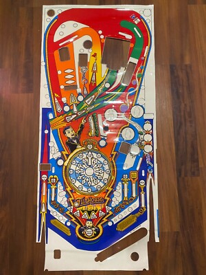 Funhouse Pinball Playfield Overlay Pheonixarcade.com | eBay
