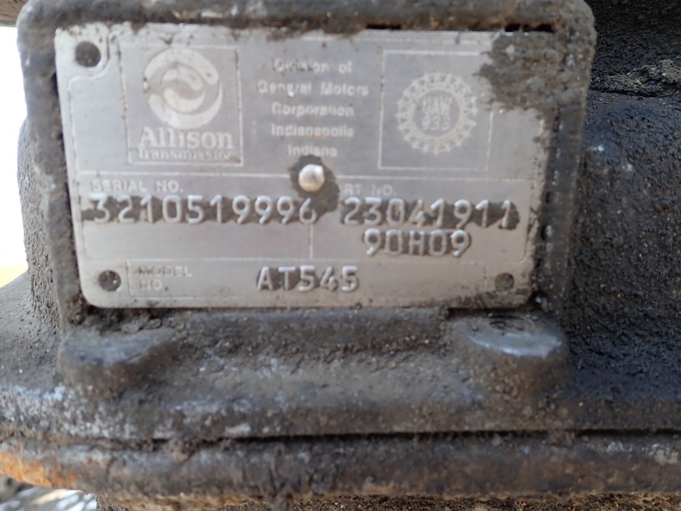 Allison AT545 Automatic Transmission Truck WITH PTO! AT-545 | eBay