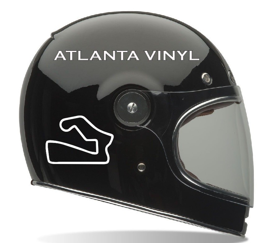 Road America Track Outline Vinyl Decal Race Track | eBay