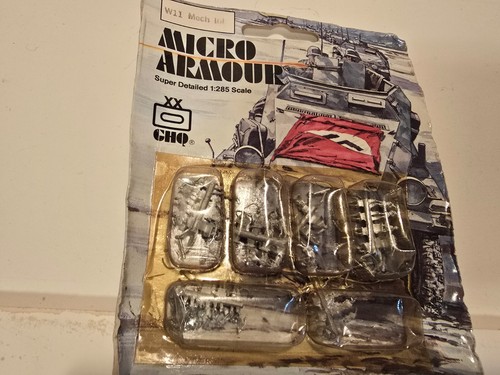 GHQ Micro Armour Mechanized Infantry W11 Unopened Pack 1:285 Scale ...