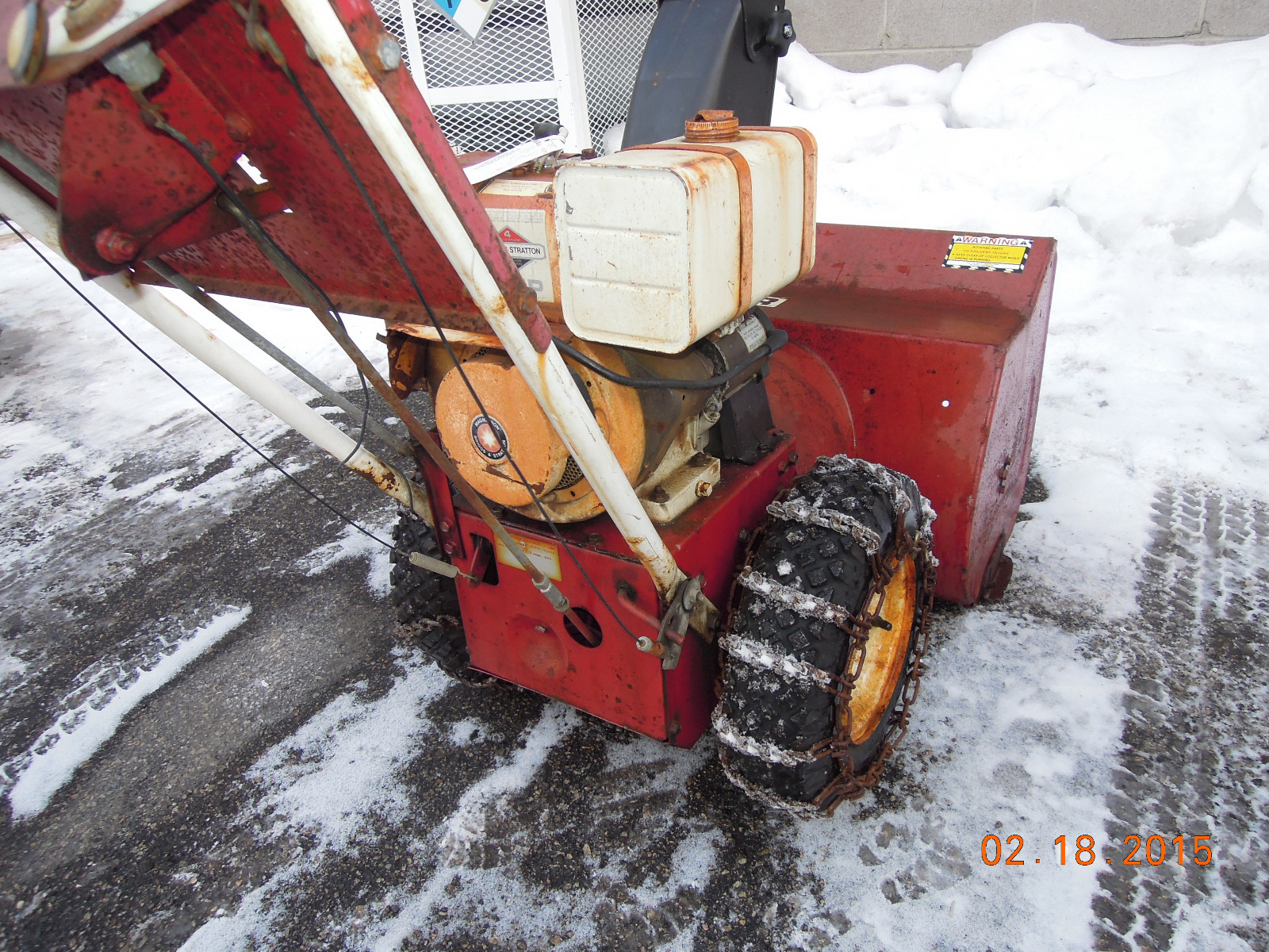 SNAPPER 8HP SNOWBLOWER | eBay